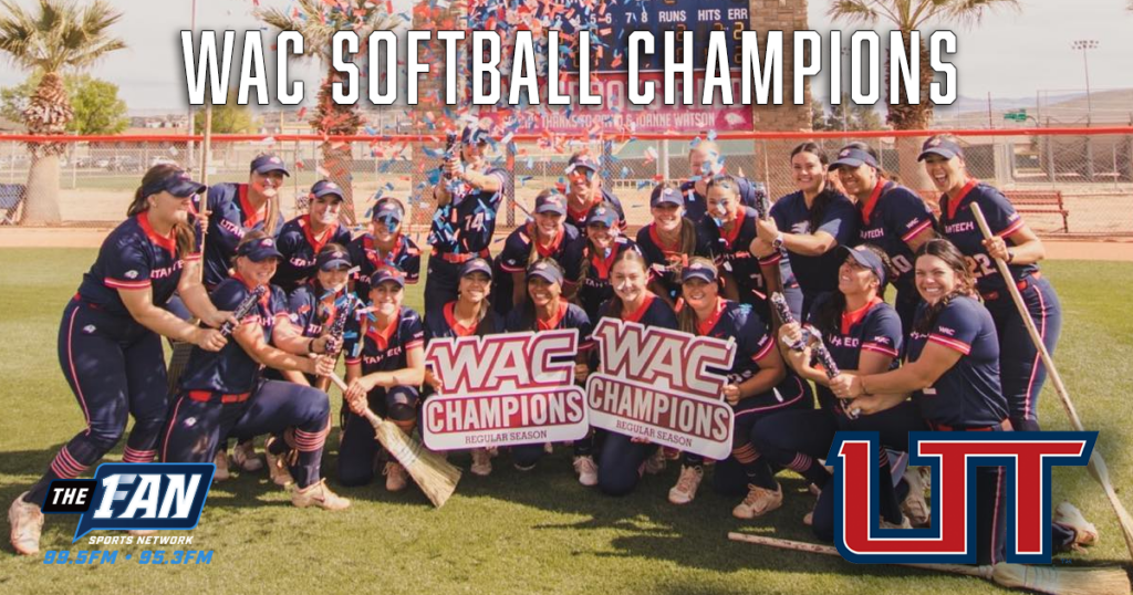 CHAMPIONS!! Utah Tech Softball Clinches Outright WAC Regular Season ...